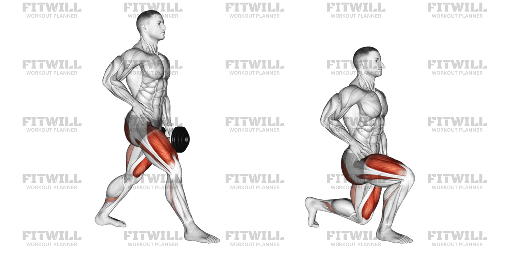 Dumbbell Ipsilateral Split Squat: Exercise Guide, Techniques, Benefits ...
