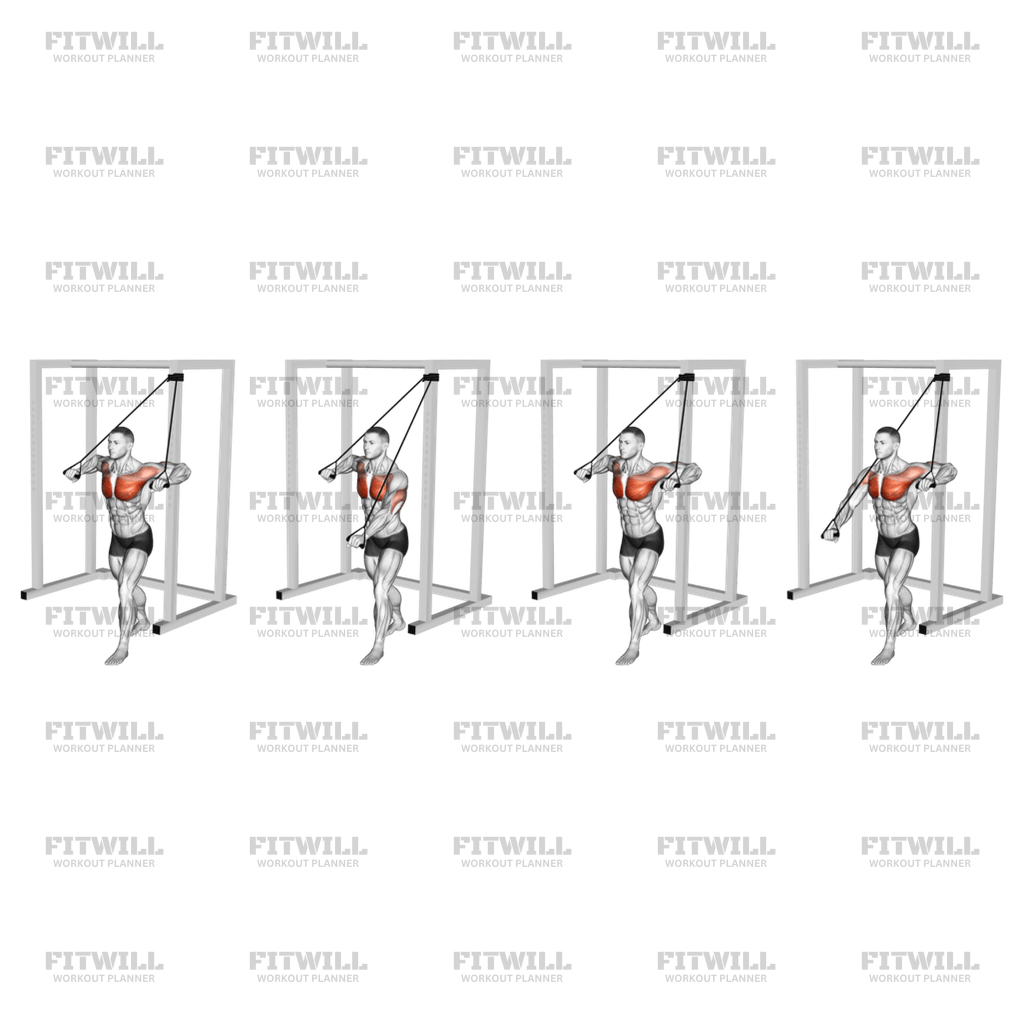 Band Low Alternate Chest Press: Exercise Guide, Video, Techniques ...