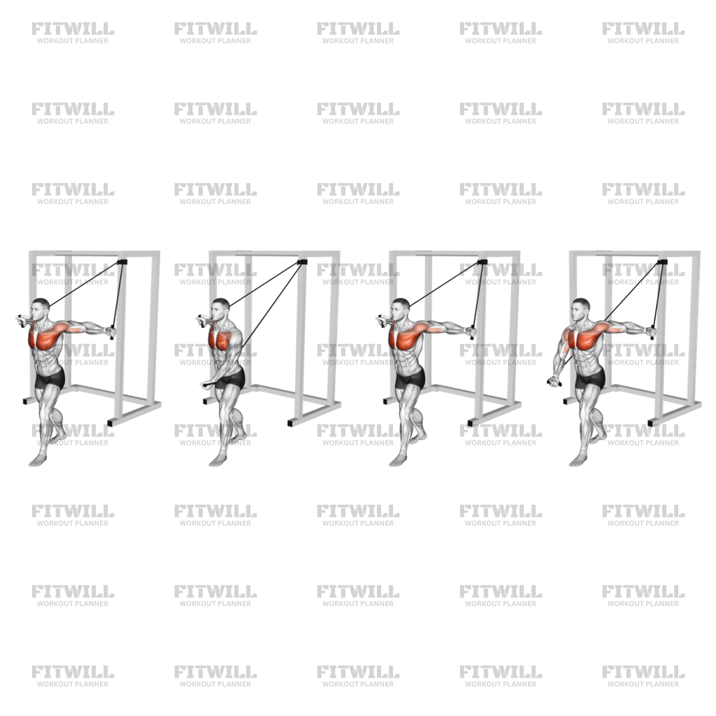 Band Alternate Low Chest Fly: Exercise Guide, Video, Techniques ...