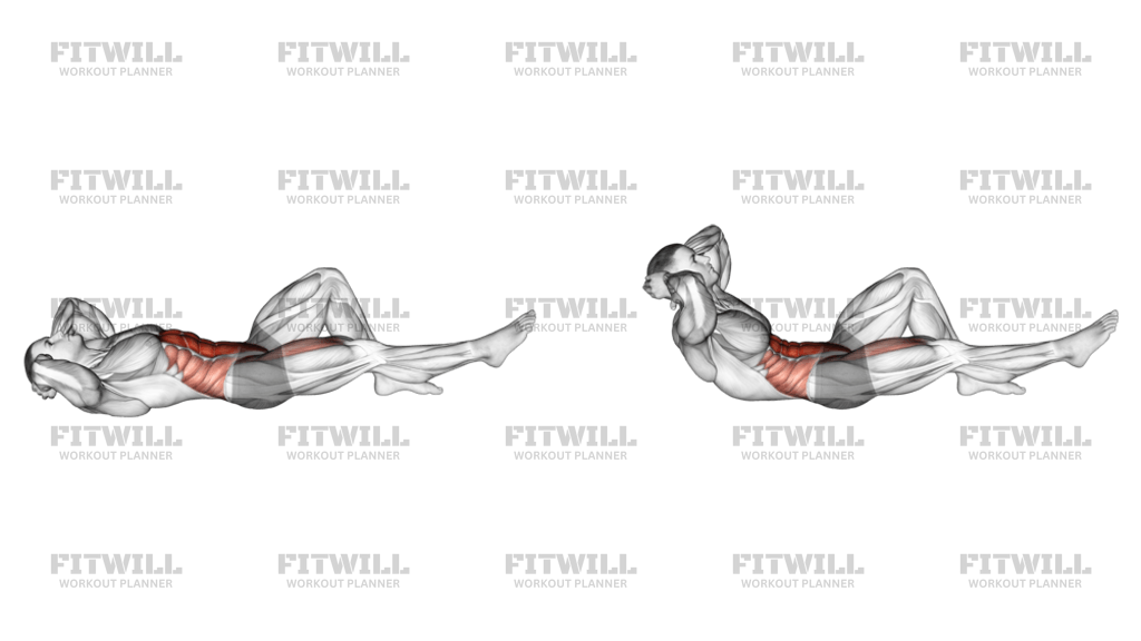 How to do Crunch with Leg Lift: Techniques, Benefits, Tips & Tricks ...