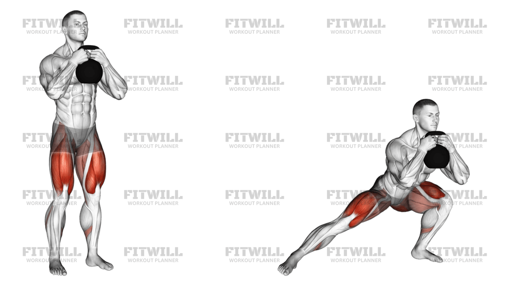 Kettlebell Side Lunge: Exercise Guide, Video, Techniques, Benefits, How ...
