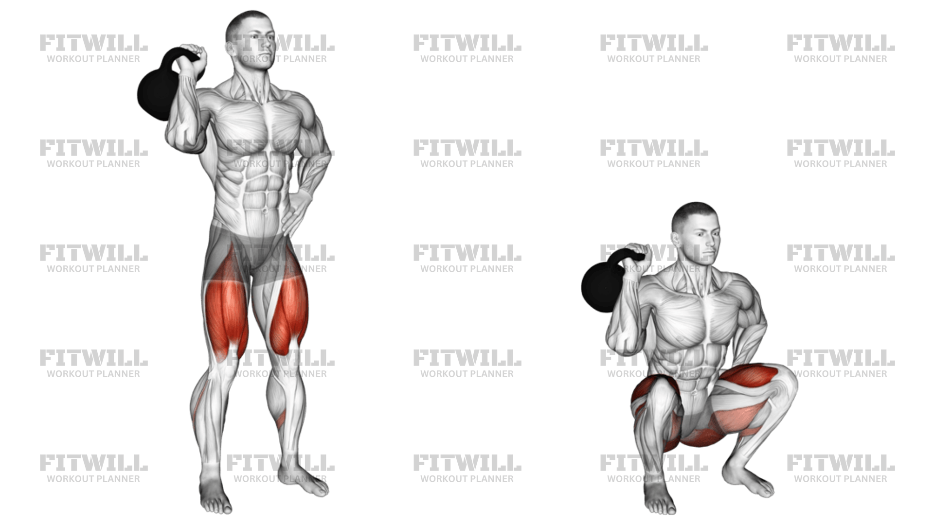 Kettlebell Single Front Squat: Guide, Techniques, Benefits, How to ...