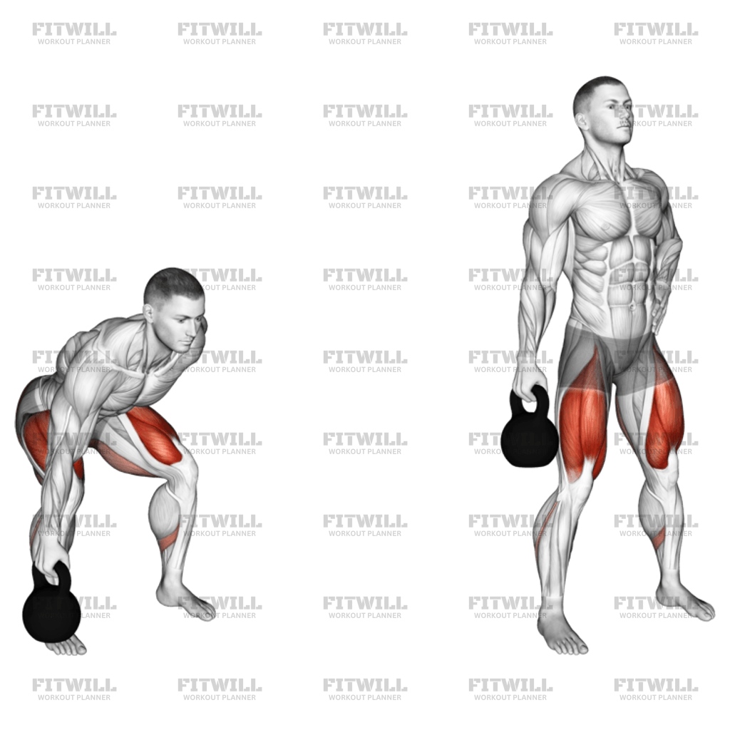 Kettlebell Suitcase Deadlift: Exercise Guide, Video, Techniques ...