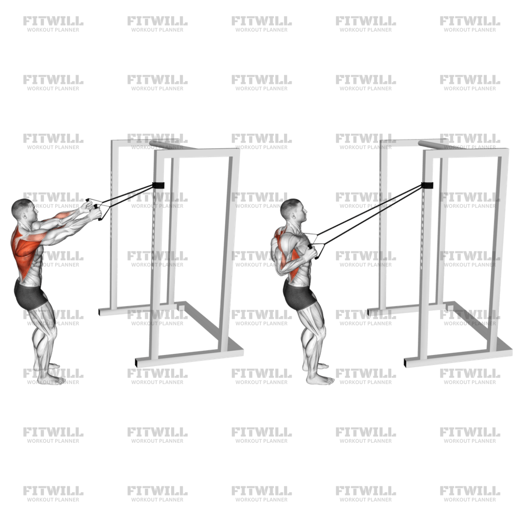 Band Narrow Grip High Row: Exercise Guide, Video, Techniques, Benefits ...