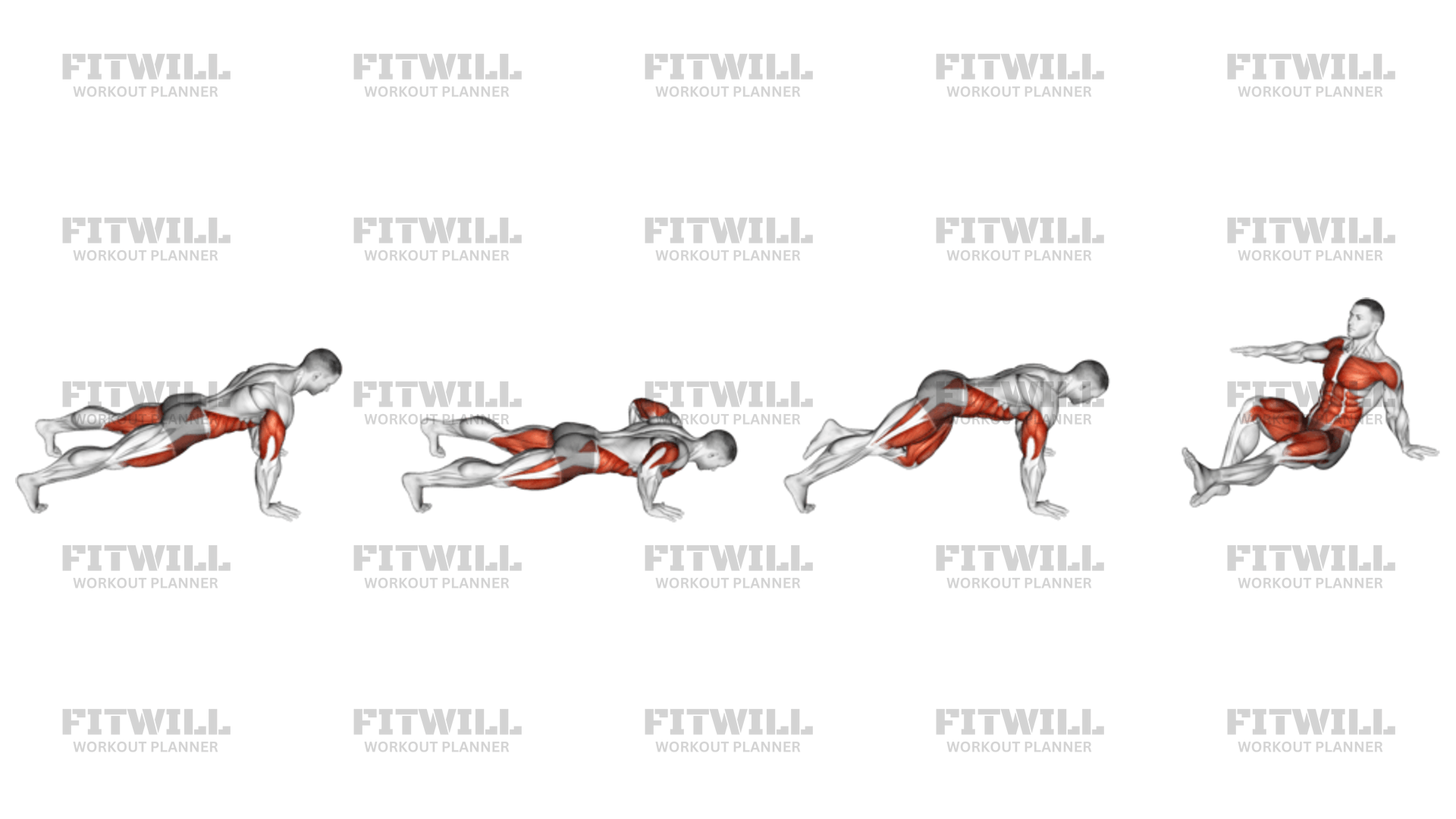 Kick Through Push-up: Exercise Guide, Techniques, Benefits, How to ...