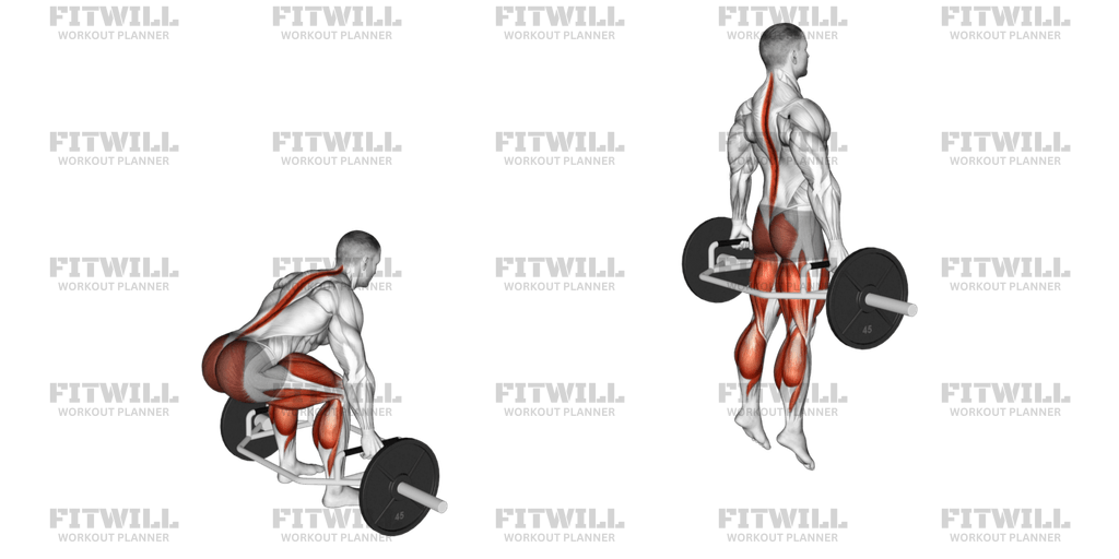 Trap Bar Jump Squat: Exercise Guide, Techniques, Benefits, How to ...