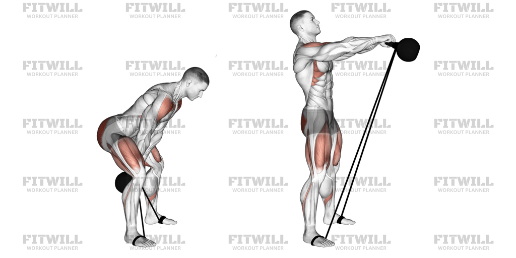 Kettlebell Banded Swing: Exercise Guide, Techniques, Benefits, How to ...