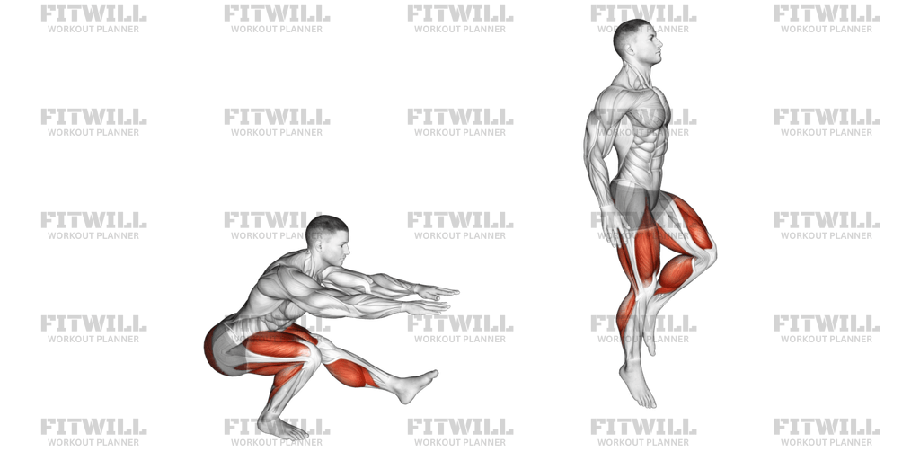 Jumping Pistol Squat: Exercise Guide, Video, Techniques, Benefits, How ...