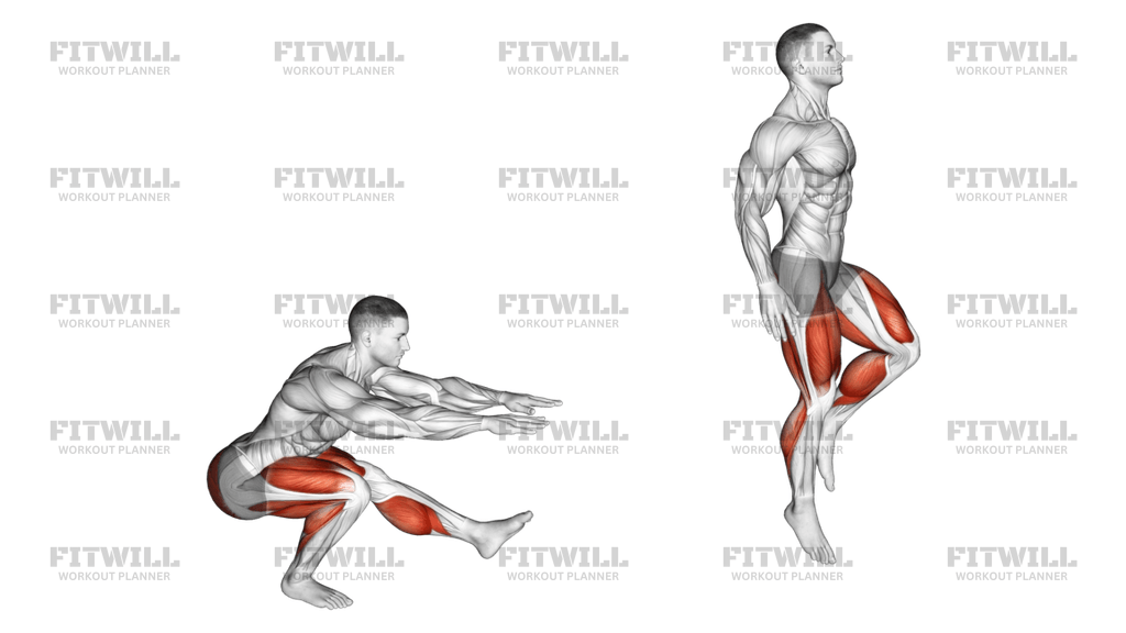 Jumping Pistol Squat: Exercise Guide, Video, Techniques, Benefits, How ...