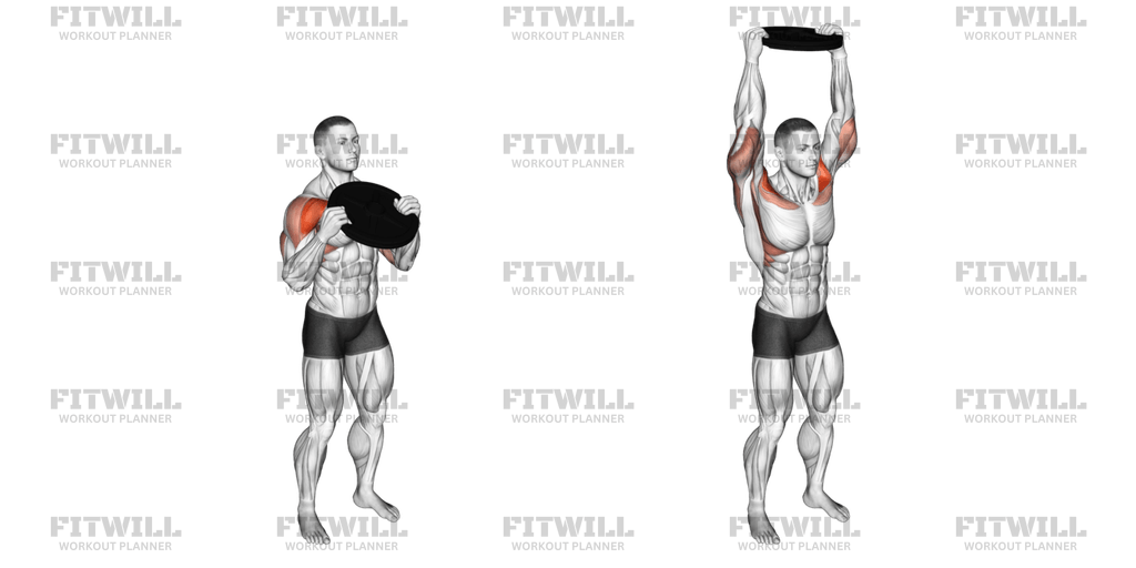 Weighted Standing Shoulder Press: Exercise Guide, Techniques, Benefits ...