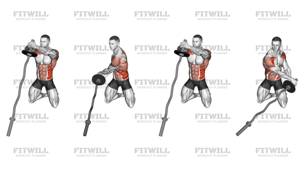 EZ-Bar Up-Down Twist: Exercise Guide, Techniques, Benefits, How to ...