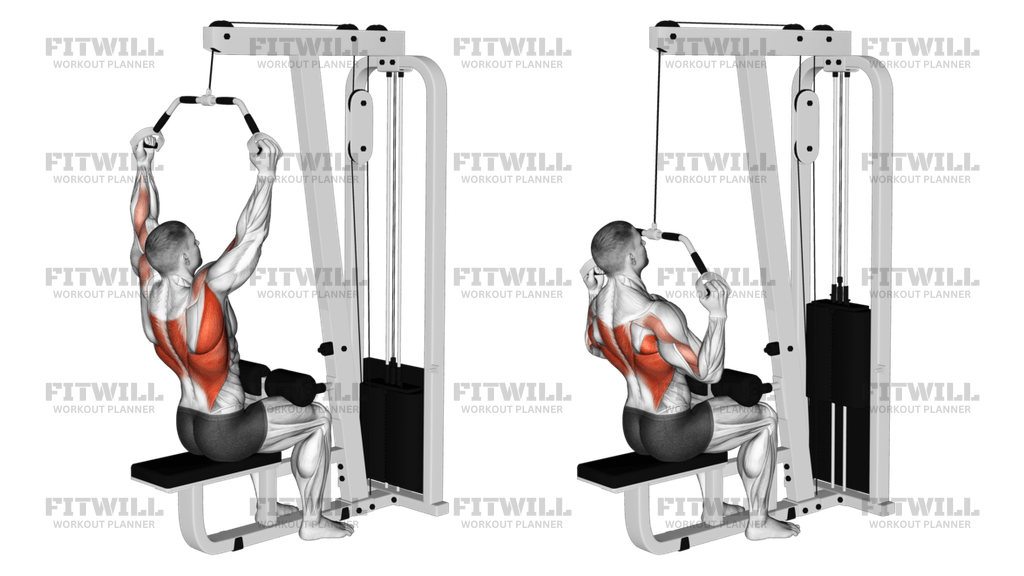 Cable Wide Neutral Grip PullDown: Exercise Guide, Techniques, Benefits ...