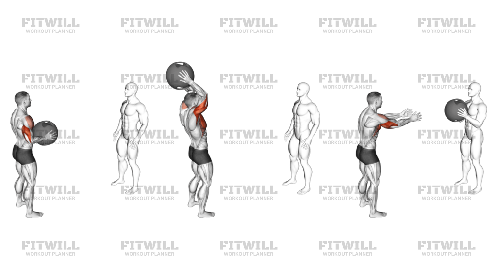 Medicine Ball Overhead Throw: Exercise Guide, Techniques, Benefits, How ...
