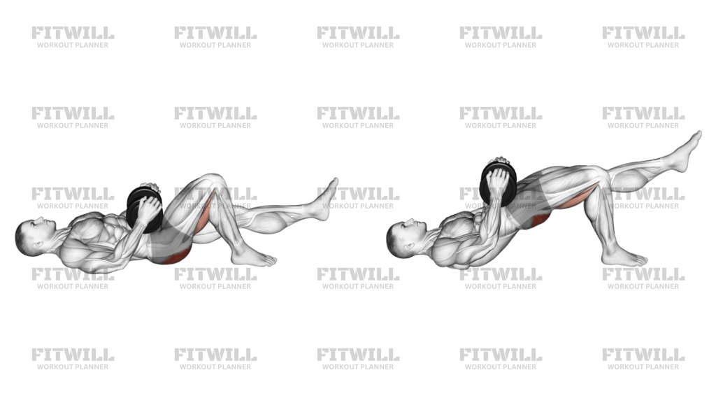 Dumbbell Single Leg Glute Bridge: Exercise Guide, Video, Techniques ...