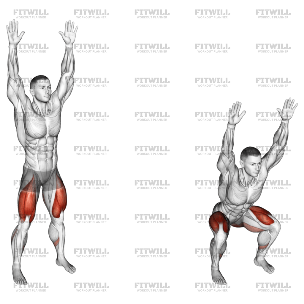 Bodyweight Overhead Squat: Exercise Guide, Video, Techniques, Benefits ...