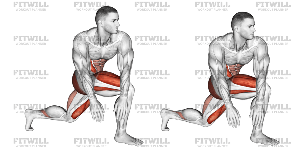 Crossover Kneeling Hip Flexor Stretch: Exercise Guide, Video ...