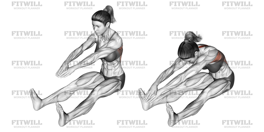 Sitting Bent Over Back Stretch: Exercise Guide, Video, Techniques ...