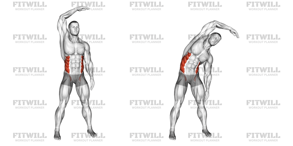 Standing Side Bend (bent Arm): Exercise Guide, Video, Techniques ...