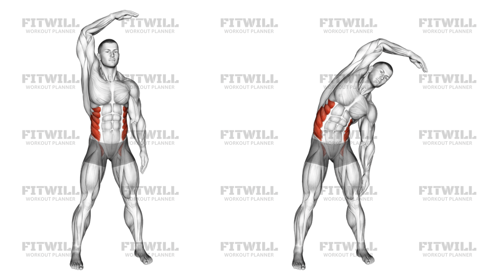 Standing Side Bend (bent Arm): Exercise Guide, Video, Techniques ...