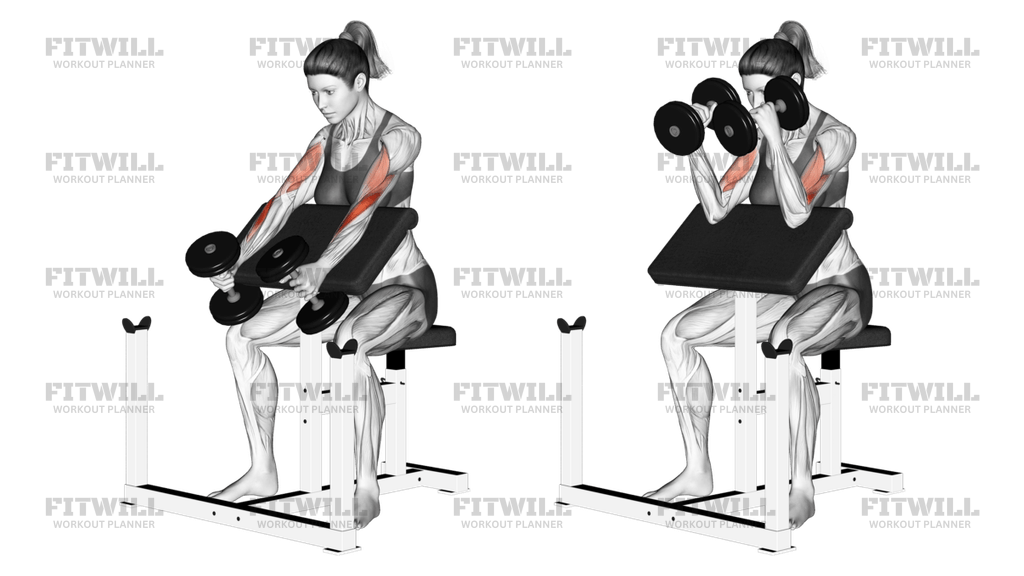 Dumbbell Hammer Preacher Curl: Exercise Guide, Techniques, Benefits ...