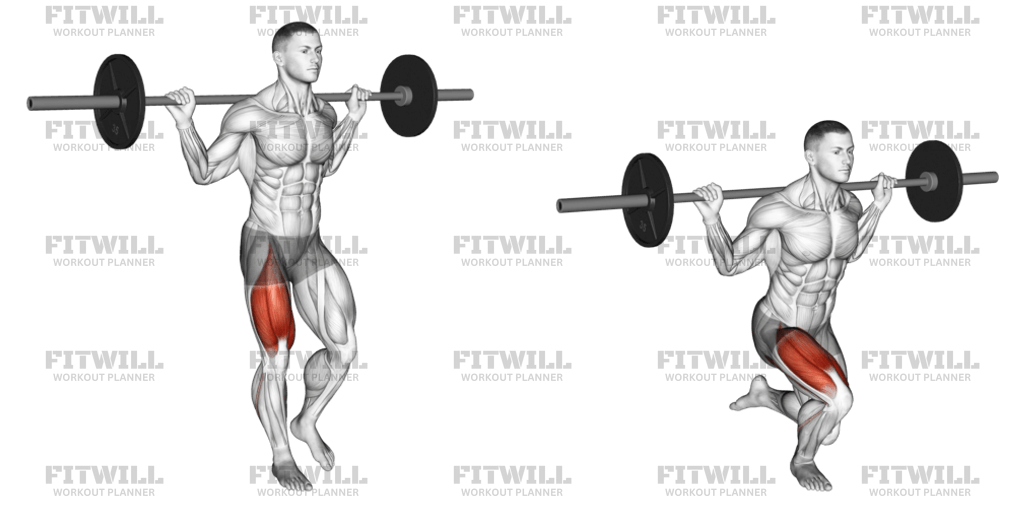 Barbell Single Leg Squat: Exercise Guide, Techniques, Benefits, How to ...