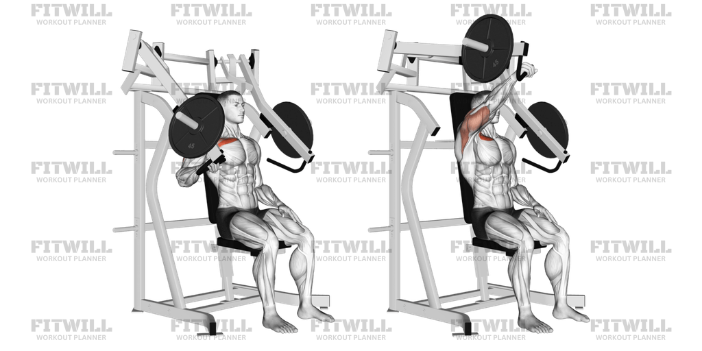 Press De Pecho Inclinado Con Palanca Y Un Brazo (cargado Con Disco ...
