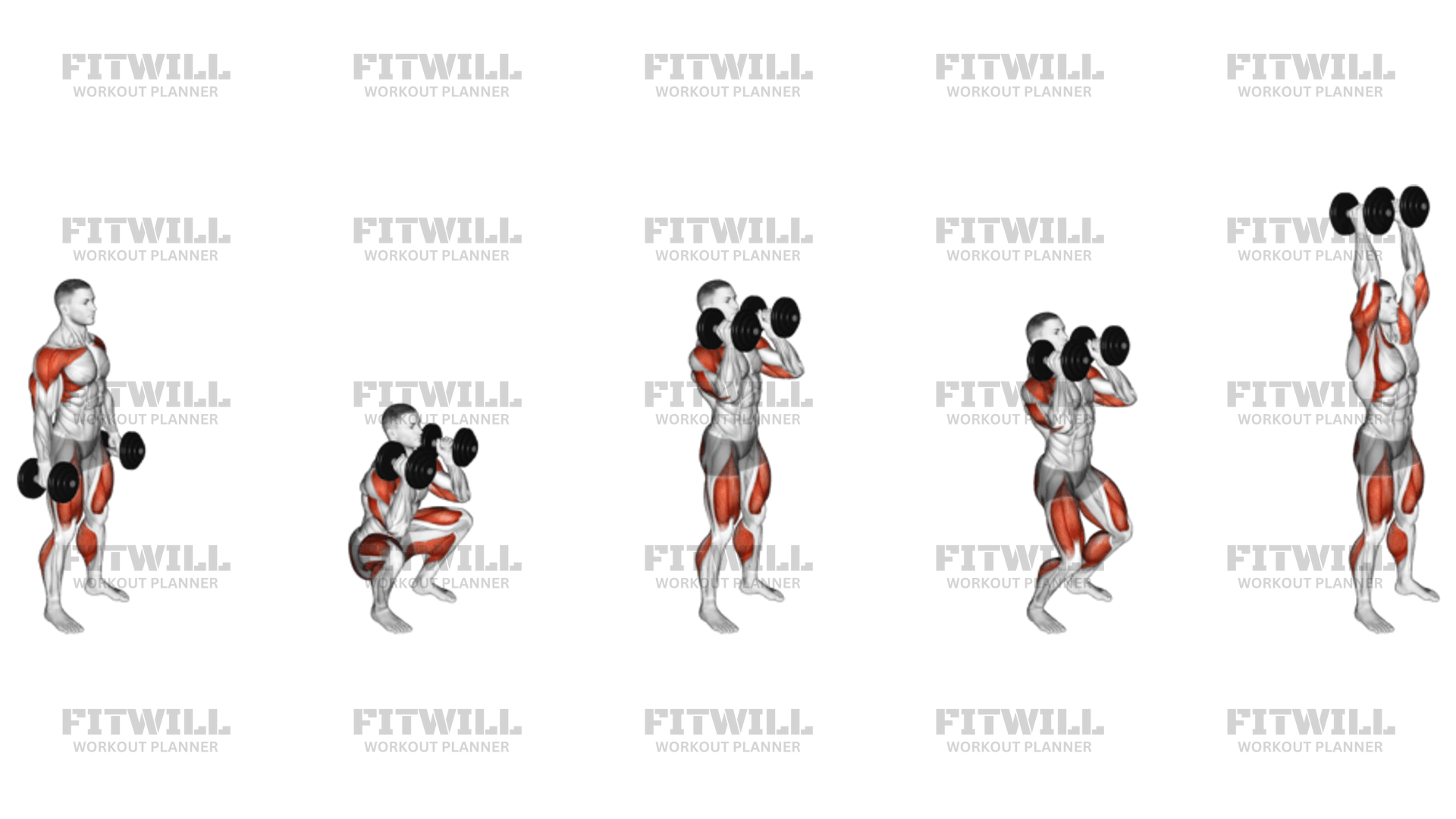 Dumbbell Hang Clean And Jerk: Exercise Guide, Techniques, Benefits, How ...