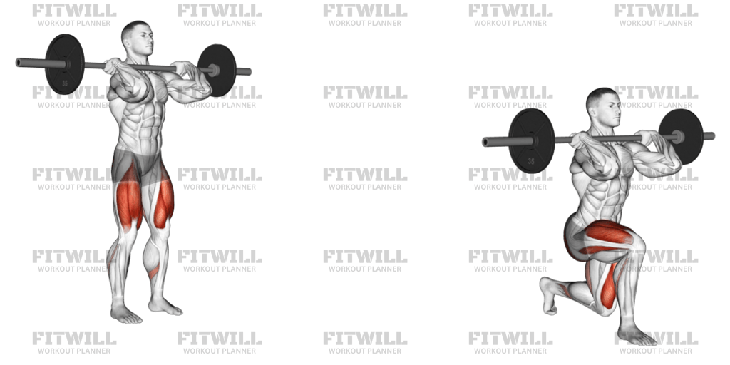 Afundo Com Barra Frontal: Guia de Exercícios, Técnicas, Benefícios ...