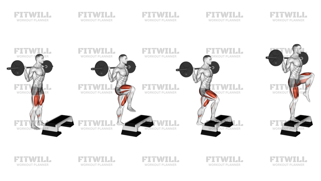 Langkah Angkat Lutut Dengan Barbel: Panduan Latihan, Teknik, Manfaat ...