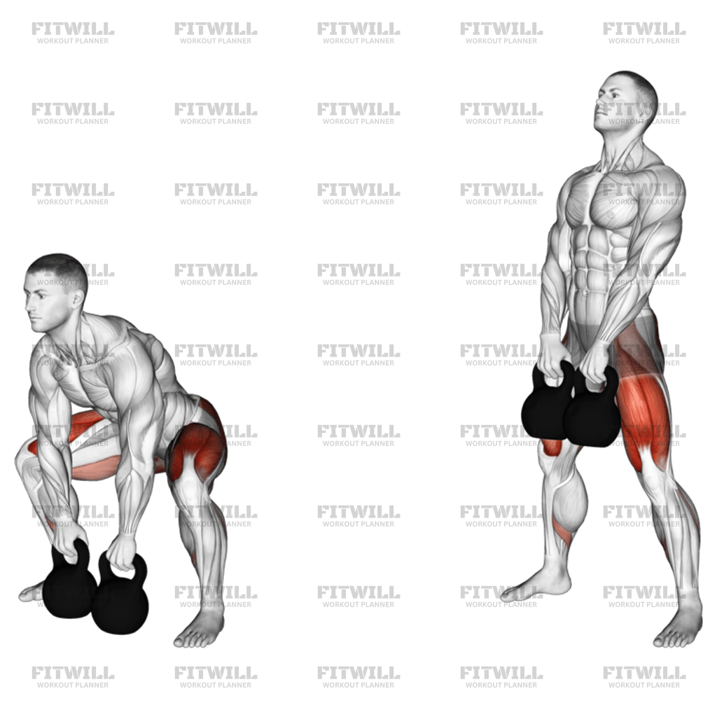 Kettlebells Sumo Deadlift: Exercise Guide, Techniques, Benefits, How to ...