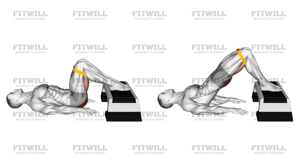 Resistance Band Elevated Glute Bridge: Exercise Guide, Techniques ...