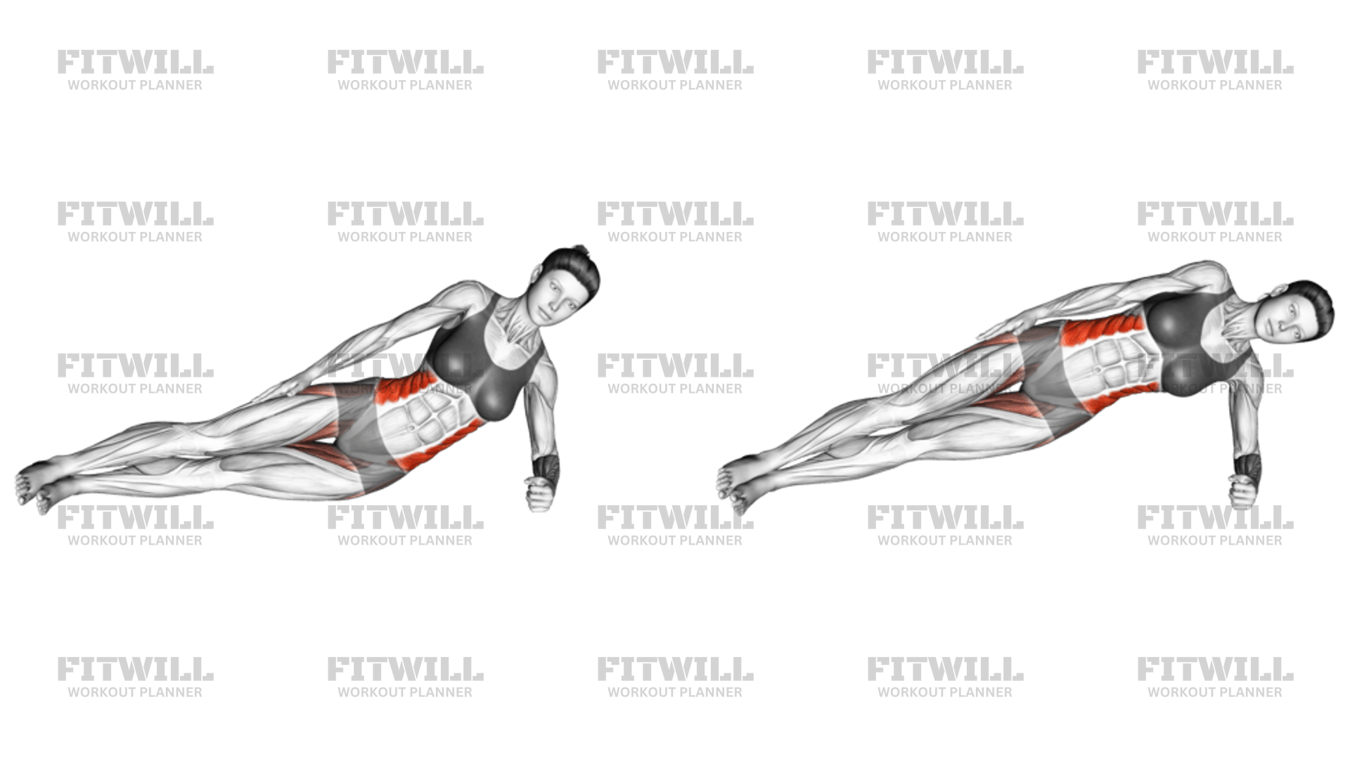 Side Bridge With Straight Legs: Exercise Guide, Techniques, Benefits ...