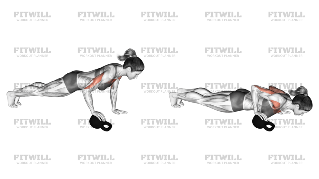Flexión Con Kettlebell: Guía de Ejercicios, Técnicas, Beneficios, Cómo ...