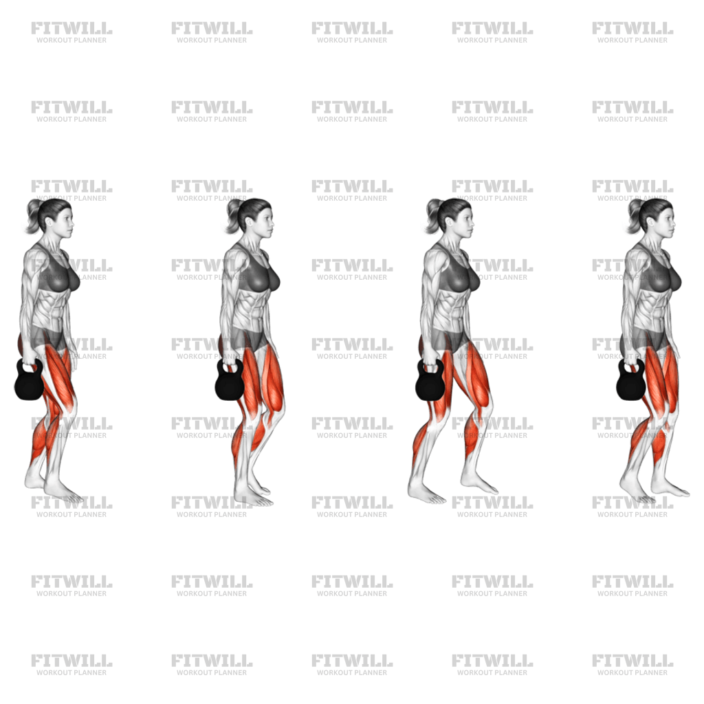 Kettlebell Unilateral Farmers Walk: Exercise Guide, Techniques ...