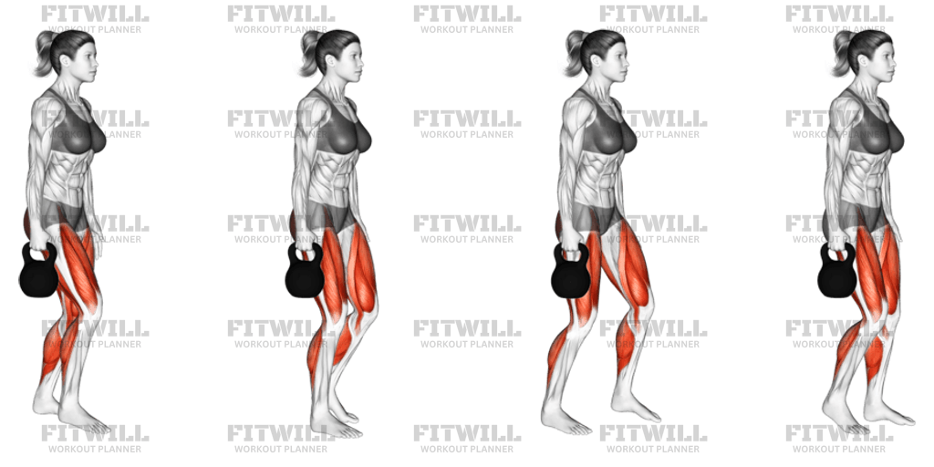 Kettlebell Unilateral Farmers Walk: Exercise Guide, Techniques ...