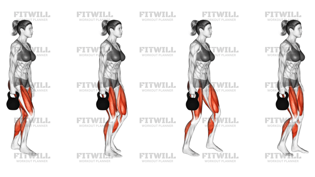 Kettlebell Unilateral Farmers Walk: Exercise Guide, Techniques ...