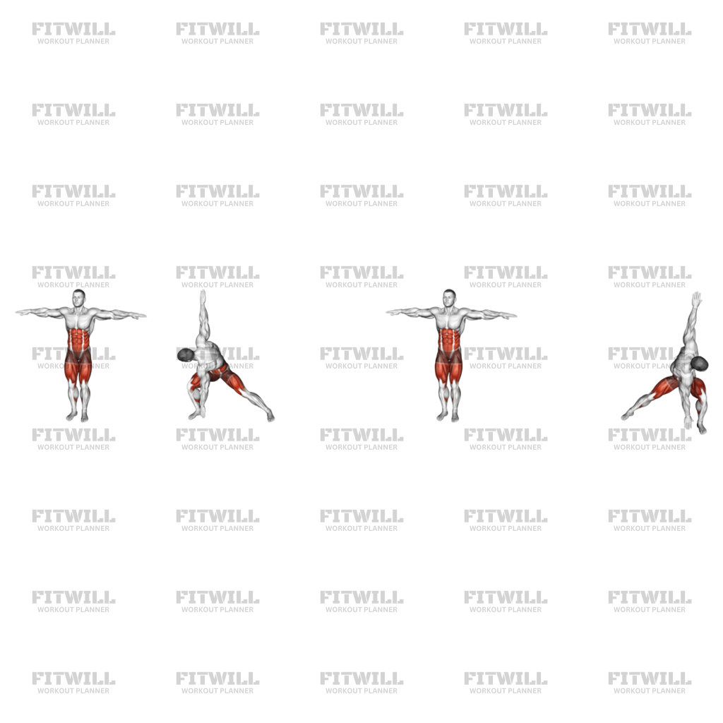 Diagonal Lunge: Exercise Guide, Video, Techniques, Benefits, How to, Muscles Worked, Tips ...