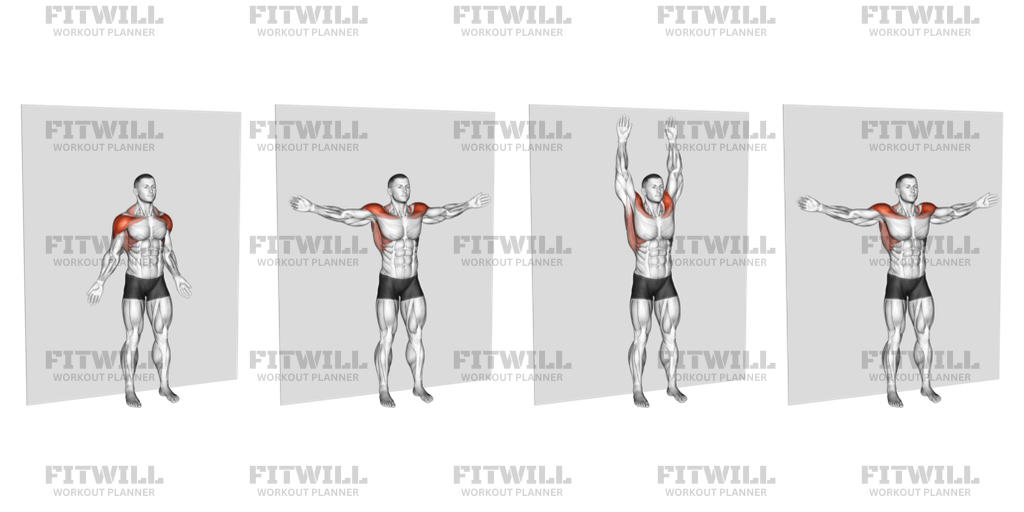 Bodyweight Standing Around World Wall Supported: Exercise Guide, Video ...