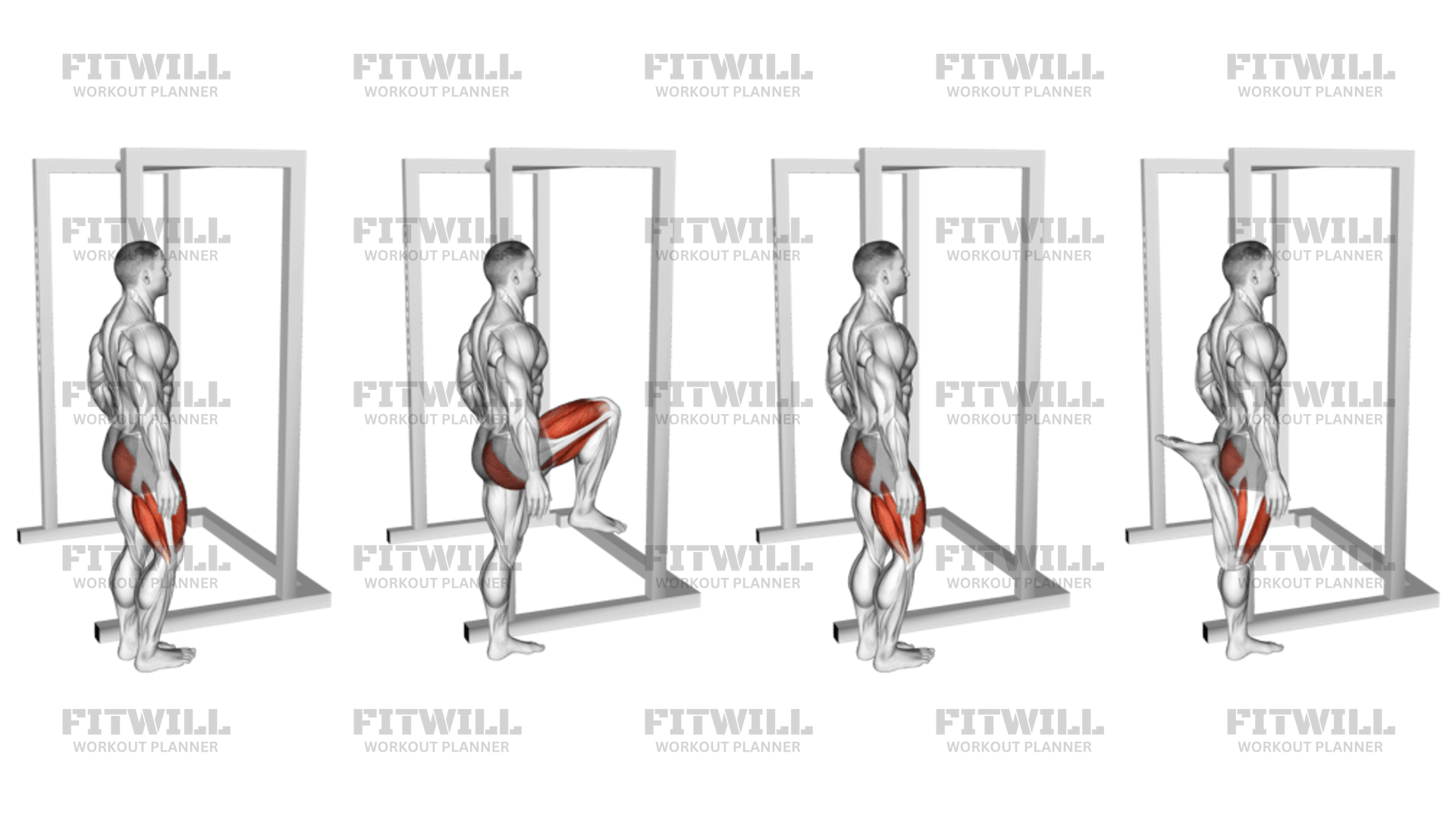 Rodilla Alta Y Talón Al Glúteo En Una Sola Pierna Con Apoyo: Guía de ...
