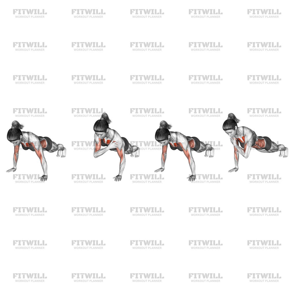 Shoulder Tap: Exercise Guide, Video, Techniques, Benefits, How to ...