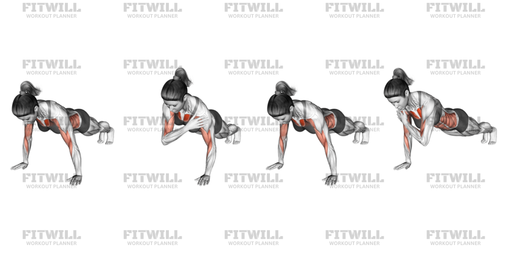 Shoulder Tap: Exercise Guide, Video, Techniques, Benefits, How to ...