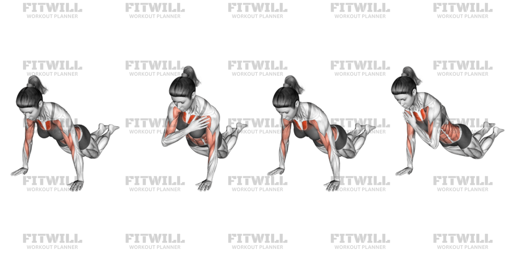 Kneeling Shoulder Tap: Exercise Guide, Video, Techniques, Benefits, How ...