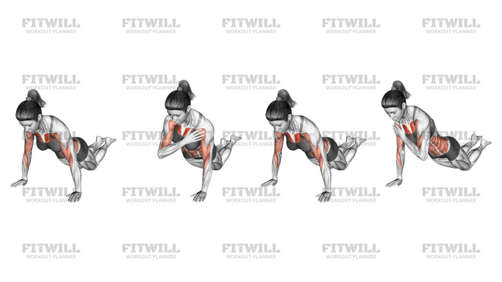 Kneeling Shoulder Tap: Exercise Guide, Video, Techniques, Benefits, How ...