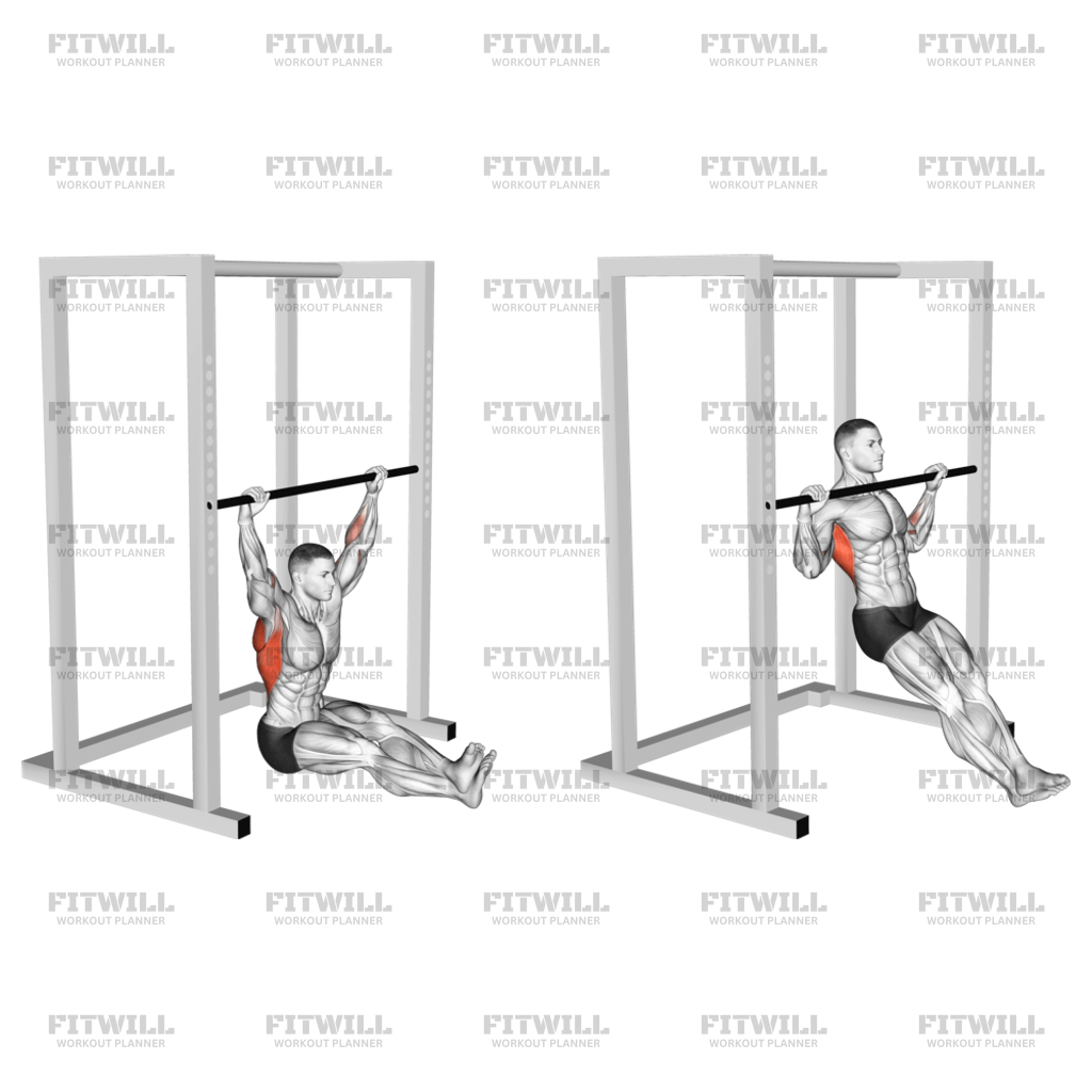 Wide Seated Pull Up Exercise Guide Techniques Benefits How To Muscles Worked Tips And Tricks