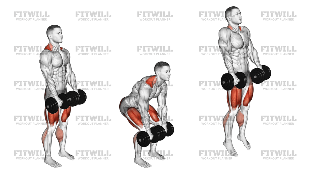 Dumbbell RDL To Jump Shrug: Exercise Guide, Techniques, Benefits, How ...