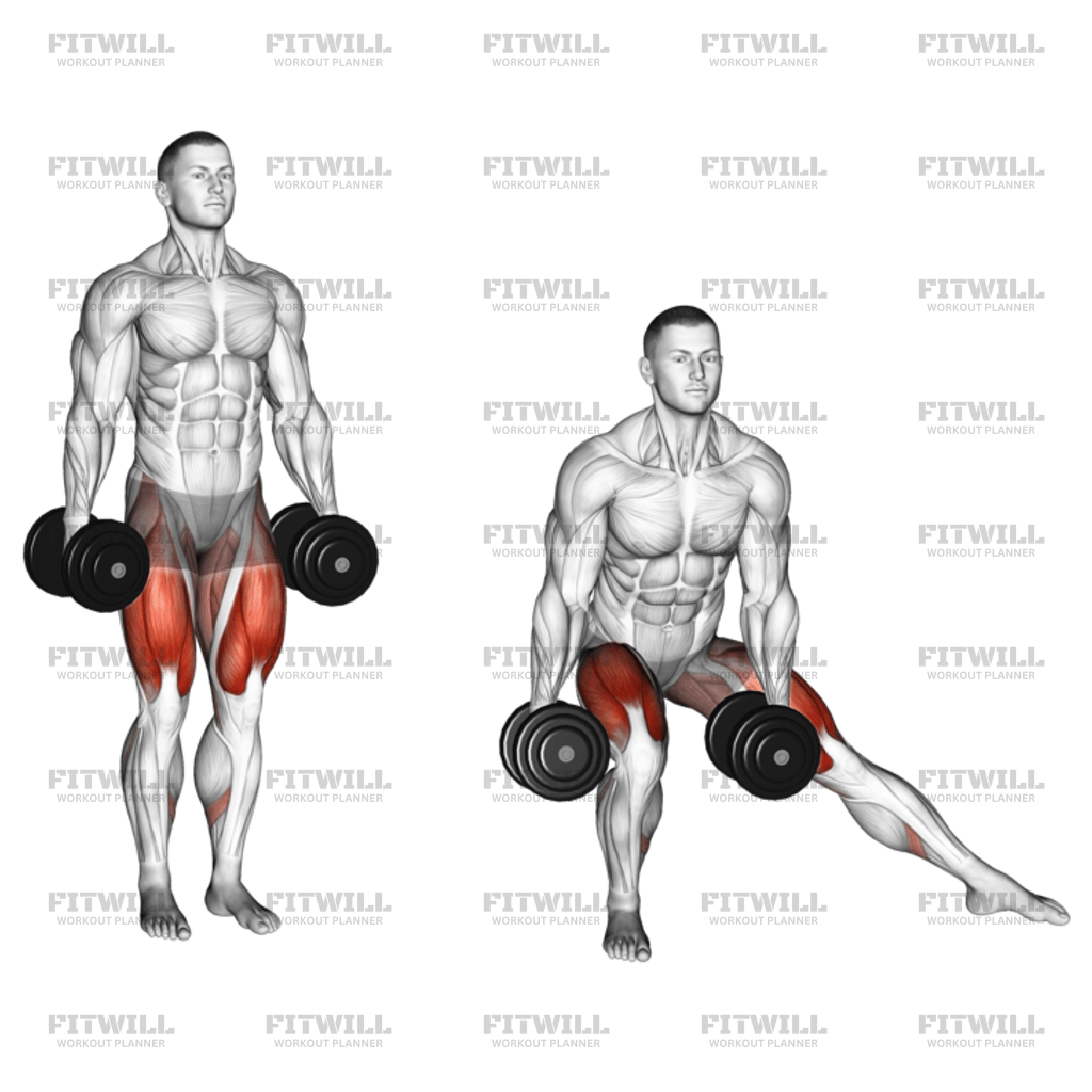 Dumbbell Lateral Lunge: Exercise Guide, Techniques, Benefits, How to ... Dumbbell Lateral Lunge: Exercise Guide, Techniques, Benefits, How to ...