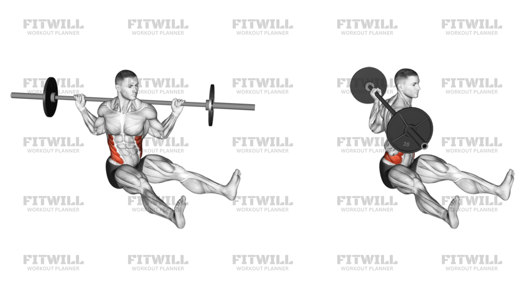 Barbell Sitting on Floor Oblique Twist: Guide, Techniques, Benefits ...