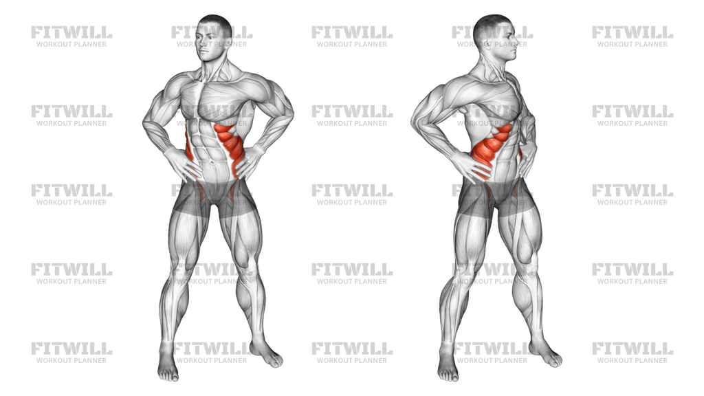 Bodyweight Standing Oblique Twist: Exercise Guide, Techniques, Benefits ...