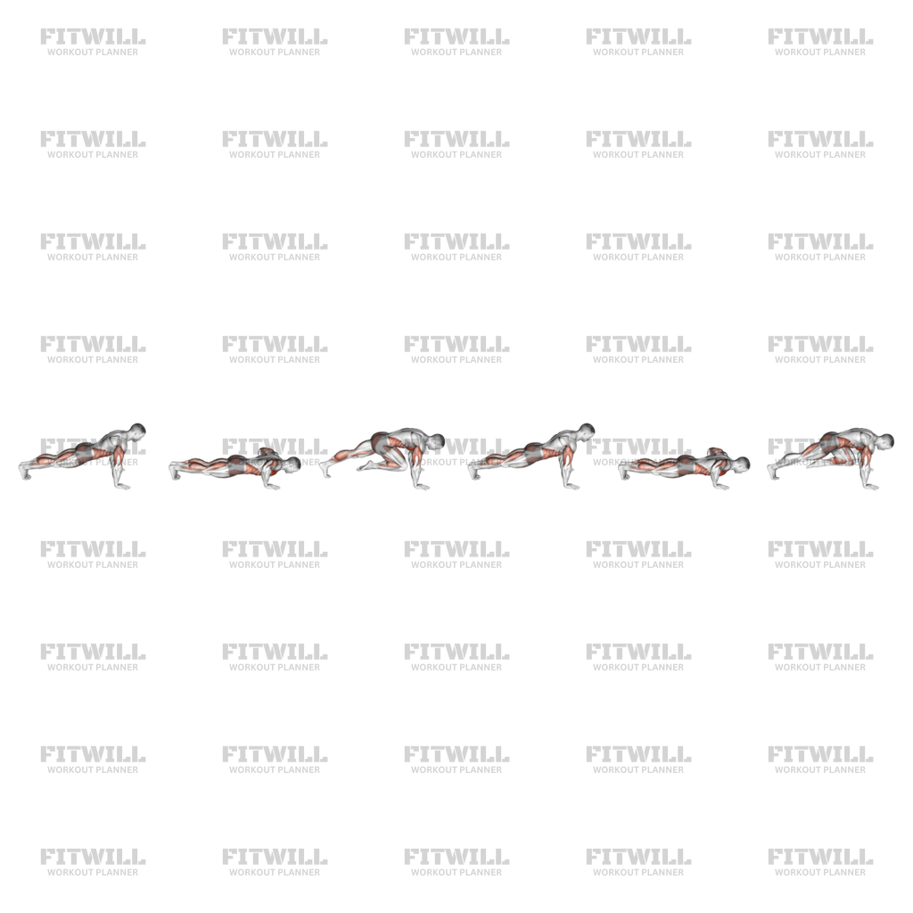 Push-up With Knee Drive: Exercise Guide, Techniques, Benefits, How to ...