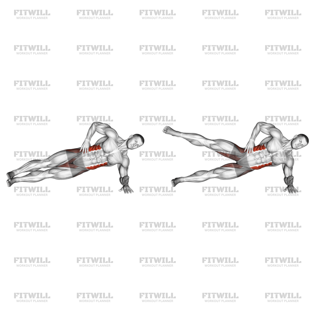 Side Plank Leg Lift: Exercise Guide, Video, Techniques, Benefits, How ...